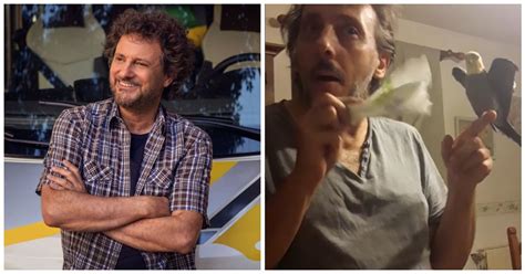 Massimo Ceccherini è ormai un prete laico beve solo acqua e sta con