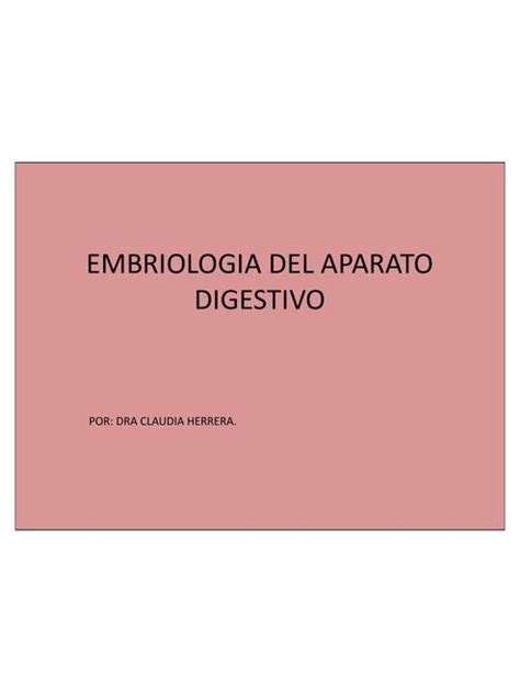 Embriología del aparato digestivo omar López Monteón uDocz