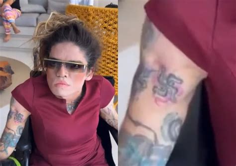 Su Stica Tatuada Em Influencer Trans E Cadeirante Chama A Aten O Nas Redes