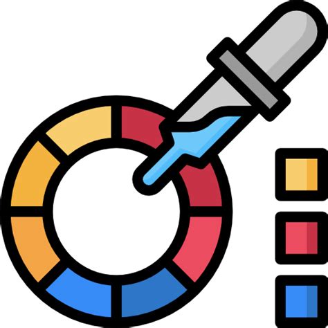 Color Palette Surang Lineal Color Icon