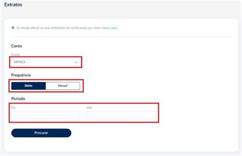 Configurações da Conta Suporte ActivTrades Global