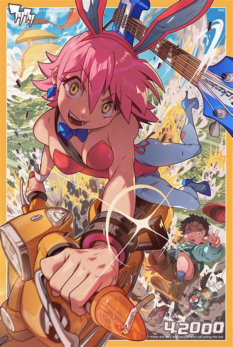 Edwin Huang Canti Haruhara Haruko Nandaba Naota Samejima Mamimi Flcl Vespa Commentary