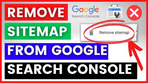How To Remove A Sitemap From Google Search Console In Youtube