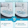 Linkax Desagüe Lavabo Tapon Universal G1 1 4 con Click Clack Valvula