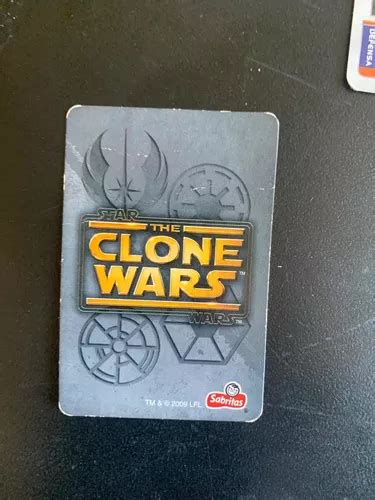 Cartas The Clone Wars De Star Wars Sabritas En Venta En General