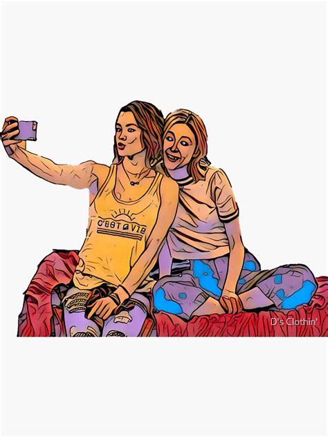 Alexa And Katie Sticker For Sale By Drrithe Redbubble
