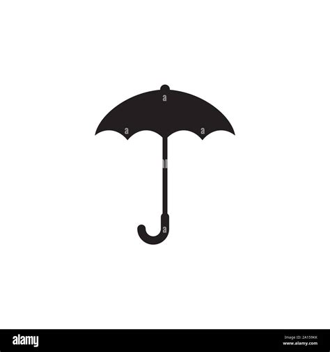 Umbrella Graphic Design Template Vector Isolated Illustration Stock