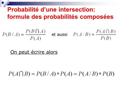 Chapitre Calcul Des Probabilit S S Ances Ppt T L Charger