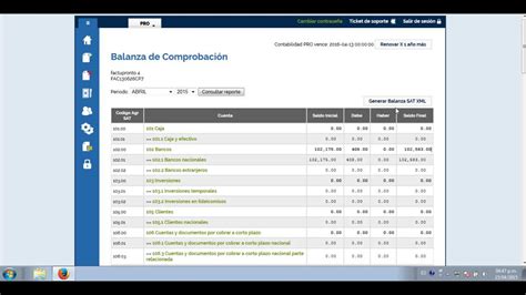 Como Generar El Archivo Txt De Balance De Comprobacion