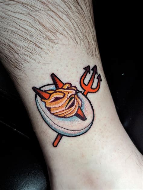 Deviled Egg From My Flash Designs Done By Me Schuylertattoo In