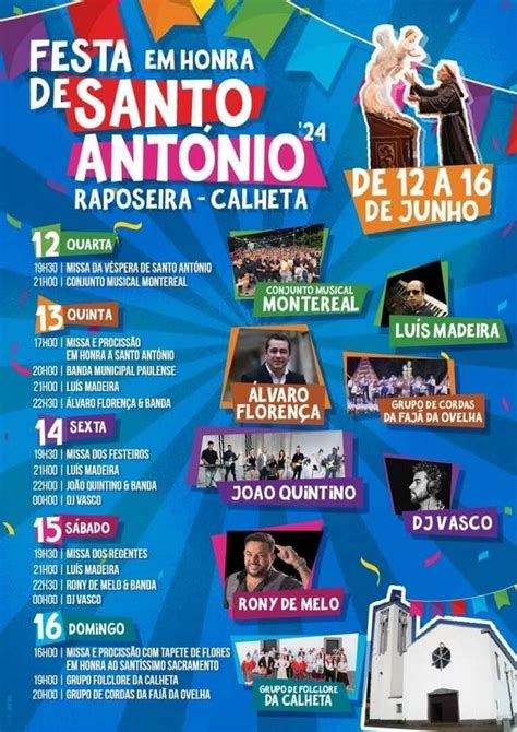 Festa Em Honra De Santo Ant Nio Raposeira