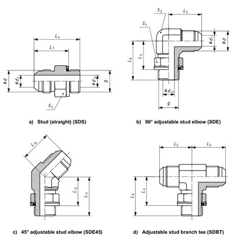 JIC Txiv Neej Stud Vuas Fittings Hom Paub Yuyao Jiayuan Hydraulic