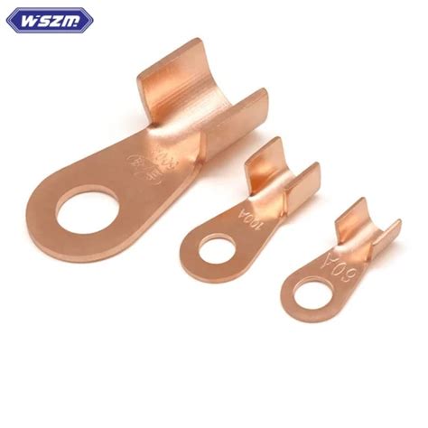 Ot Type Copper Open Connecting Nose Cable Connector Terminal Crimping