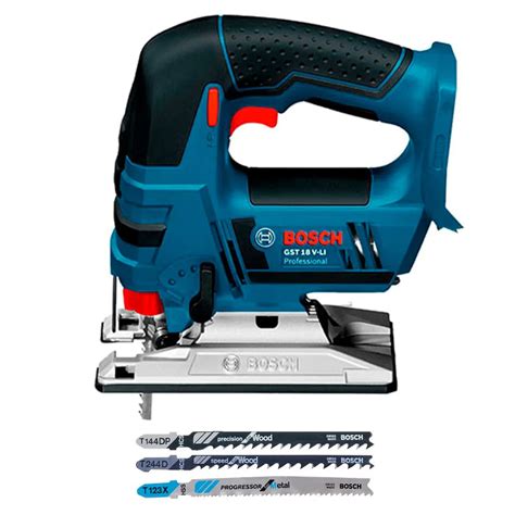 Serra Tico Tico A Bateria 18v Bosch Gst18v Li 060158j3d2