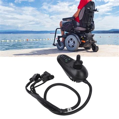 CHT Contrôleur de joystick pour fauteuil roulant électrique Contrôleur