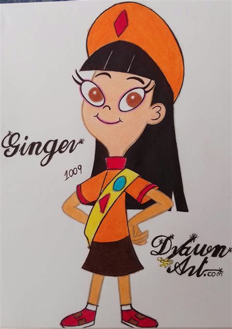 Fireside Girls Ginger Hirano N1009 By Iguana2003drawings On Deviantart