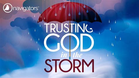 Trusting God In The Storm