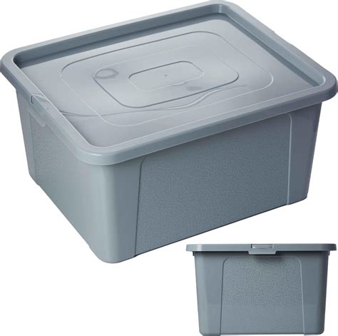Pojemnik Pudło Plastikowe Pojemniki Z Pokrywą Multibox 40X33X20 Cm 20