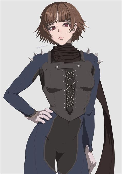 Makoto Niijima Niijima Makoto Persona 5 Persona Game Art