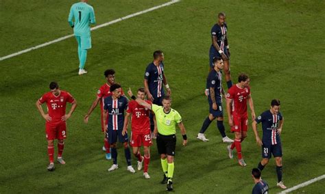 PSG Bayern Monaco rivivi la MOVIOLA Mbappé chiede un rigore per