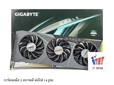 VGA การดจอ GIGABYTE GEFORCE RTX 3070 EAGLE OC 8G ประกนศนยไทย iT