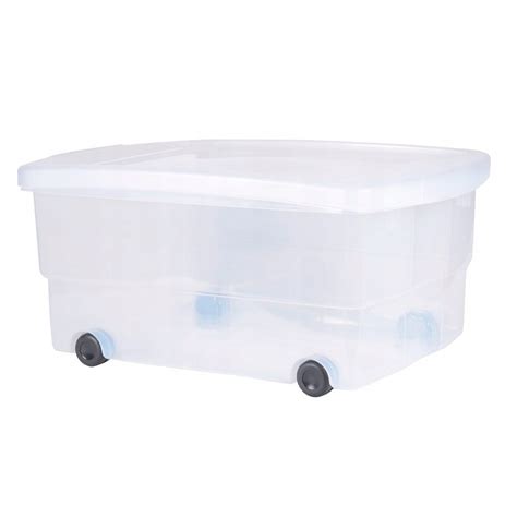Pojemnik Plastikowy 80L SKRZYNIA CLIP BOX Z Pokryw 12307654053