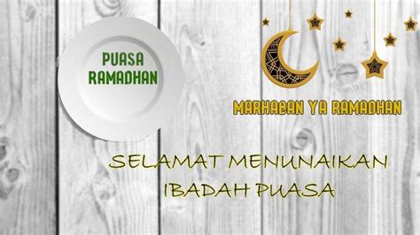 Kata Kata Mutiara Marhaban Ya Ramadan Lengkap 19 Poster Gambar Selamat