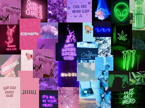 Aesthetic Laptop Wallpaper Collage Merken