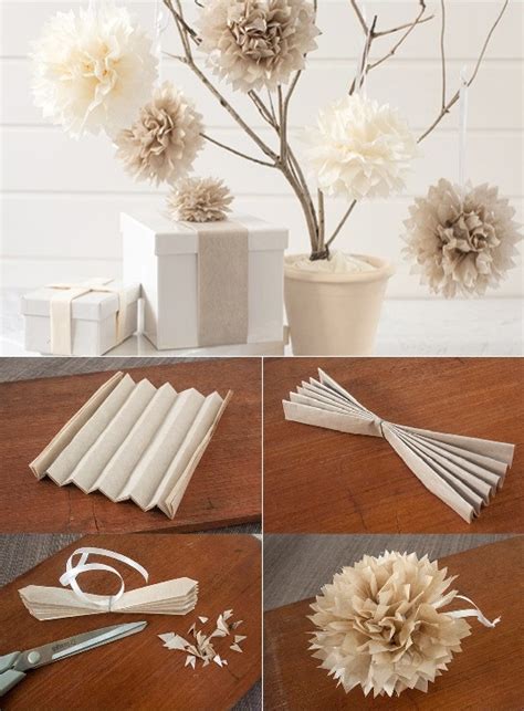 How To Make Tissue Paper Pom Poms Decorations Shelly Lighting
