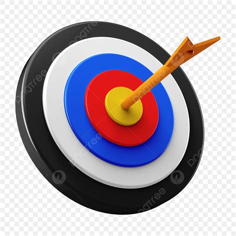Target 3d Images 3d Arrow Target 3d Arrow Target PNG Image For Free