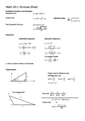 Solution Math Resources Trigonometric Formulas Studypool Off