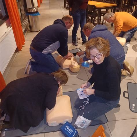 Herhalings Cursus Reanimatie AED V V Sparta Nijkerk