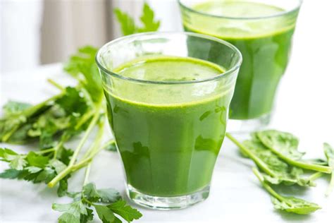 Receita De Suco Verde Para Emagrecer E Desinchar