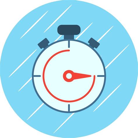 cronógrafo plano azul circulo icono 42764413 Vector en Vecteezy