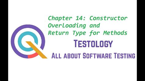 chapter 14 java constructor overload and method return type youtube