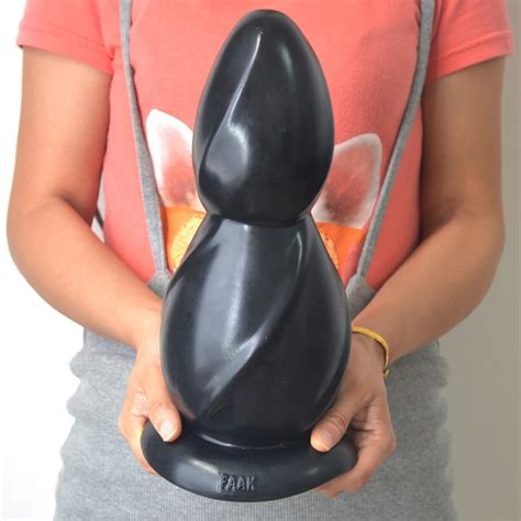 FAAK Super Huge Anal Plug Suction Cup Large Butt Plug Vagina Orgasm