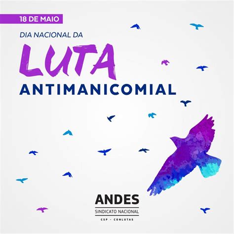 De Maio Dia Nacional Da Luta Antimanicomial