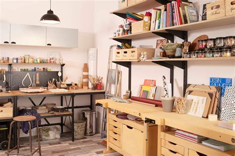 Un espace atelier créatif