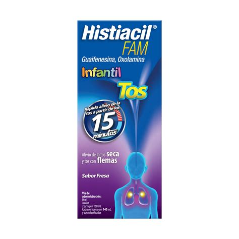 Histiacil NF Jarabe Para La Tos Adulto 150 Ml Farmacias 55 OFF