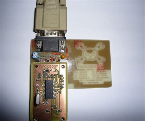 business card pic programmer 6 steps with pictures instructables
