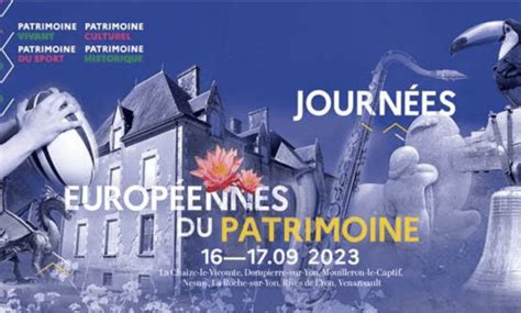 Vendée Presse La Roche sur Yon Programme des Journées européennes du