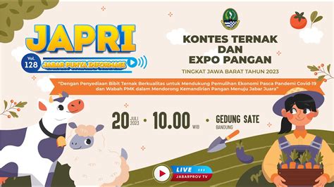 Japri Jabar Punya Informasi Vol Kontes Ternak Dan Expo Pangan