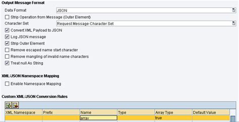 REST Adapter XML To JSON Empty Array SAP Community