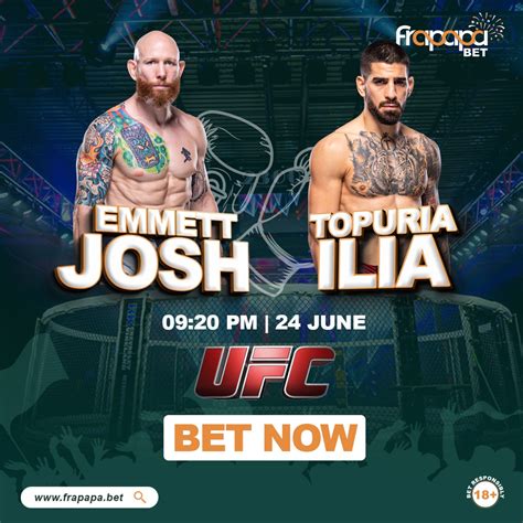 FrapapaBET On Twitter Featherweights Collide As Josh Emmett Faces