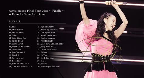 아무로나미에 EP04 namie amuro Final Tour 2018 Finally Blu ray Disc7枚組 저장