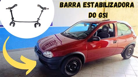 Gm Corsa wind 1 4 Instalação Barra Estabilizandora do GSI YouTube