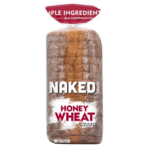 Naked Bread Thick Sliced Honey Wheat Sandwich Bread Loaf Oz
