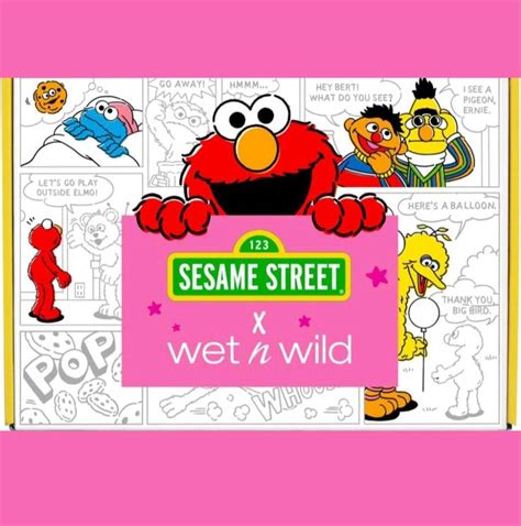 Wet N Wild Sesame Street Limited Edition PR Box Makeup Set With