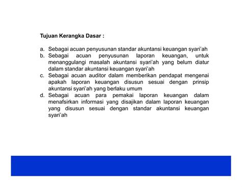 Kerangka Dasar Penyusunan Dan Penyajian Laporan Keuangan Syariah PPT