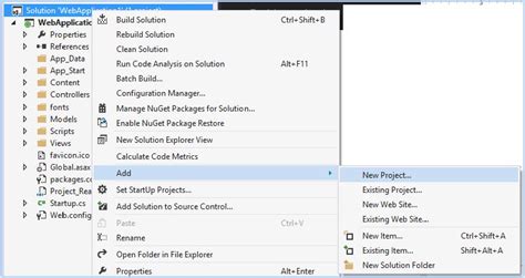 create new asp mvc test project in asp mvc tech funda